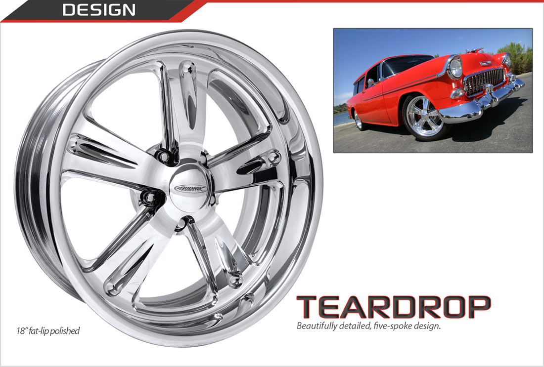 X-Series Teardrop | Budnik Wheels
